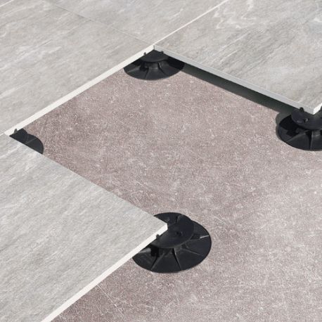 Adjustable paving terrace pedestals 20 to 30 mm - H20 | Vérindal