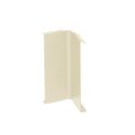 Jonction angle rentrant pour profilé clipsable Blanc Perle RAL1013 ...