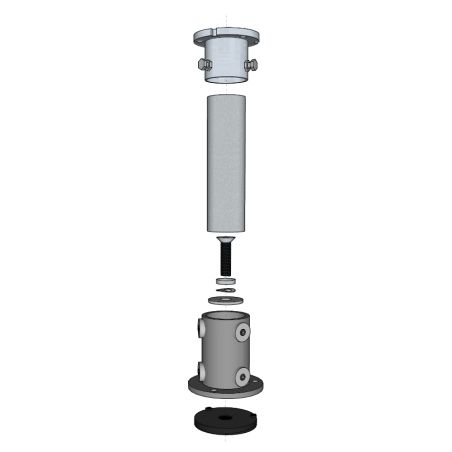 Escuadra de 58 x 33 mm para estructura de madera y metálica (paquete de ...